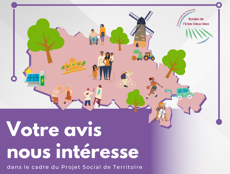 PROJET SOCIAL DE TERRITOIRE - COMMUNAUTE DES COMMUNES RURALES DE L'ENTRE-DEUX-MERS - Mairie de ...